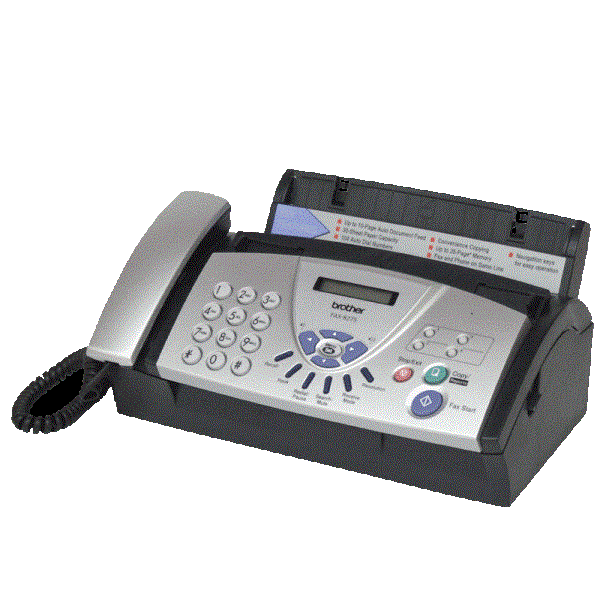 Brother Plain Paper Thermal Transfer Fax Machine FAX-827S | Brother ...