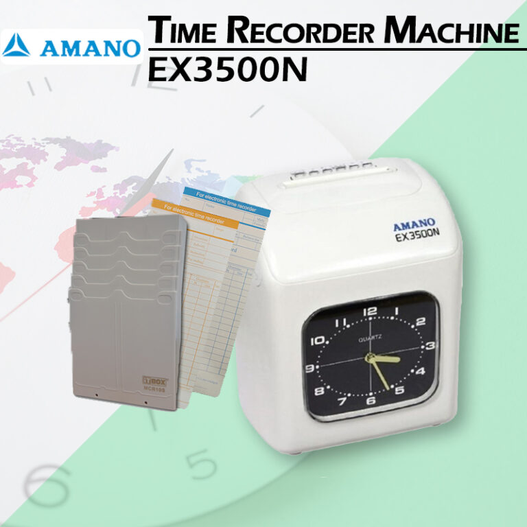 AMANO Time Recorder EX-3500N Dealer Malaysia | AMANO Time Recorder EX ...