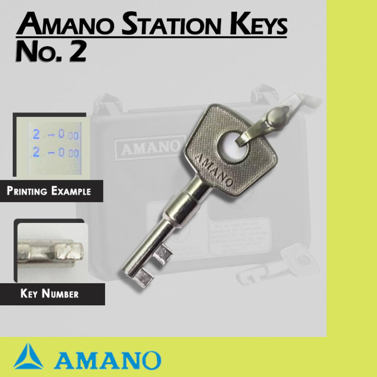AMANO Station Key Dealer Malaysia | AMANO Station Key Supplier Malaysia