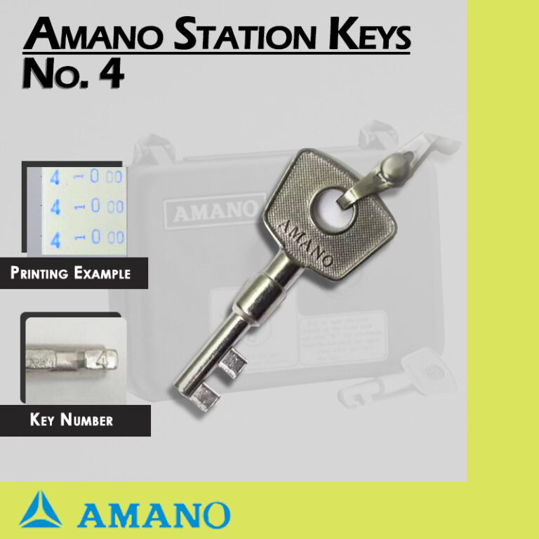 AMANO Station Key Dealer Malaysia | AMANO Station Key Supplier Malaysia