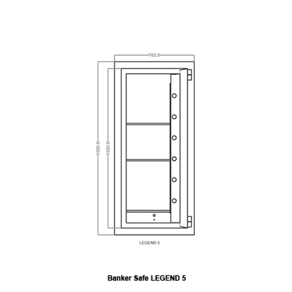 Falcon Safe Legend Size 5 | Falcon Legend Series L5 | Falcon Safe L5 ...