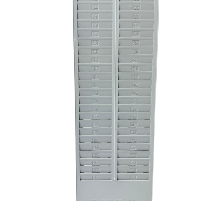 50 Slot Punch Card Rack (Time Card Holder) Dealer Malaysia | 50 Slot ...
