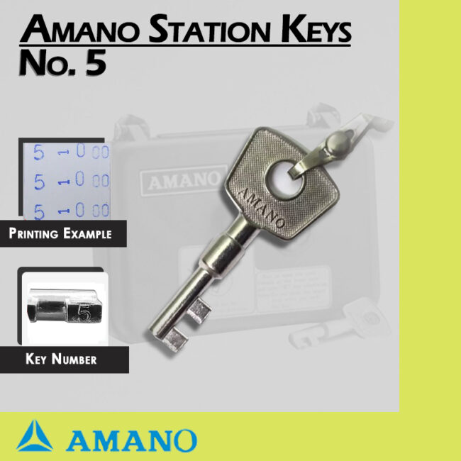 AMANO Station Key Dealer Malaysia | AMANO Station Key Supplier Malaysia