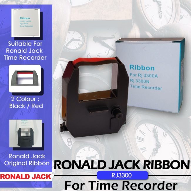 Ronald Jack Time Recorder Ribbon | Ronald Jack Ribbon | Ronald Jack ...