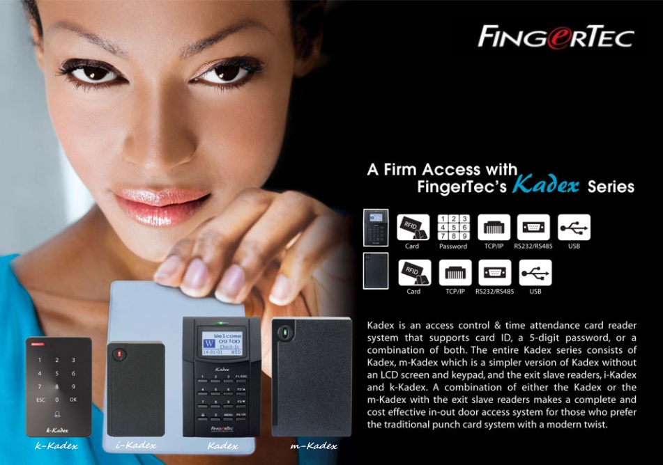 FingerTec Door Access System i-Kadex Dealer Malaysia | FingerTec Door ...