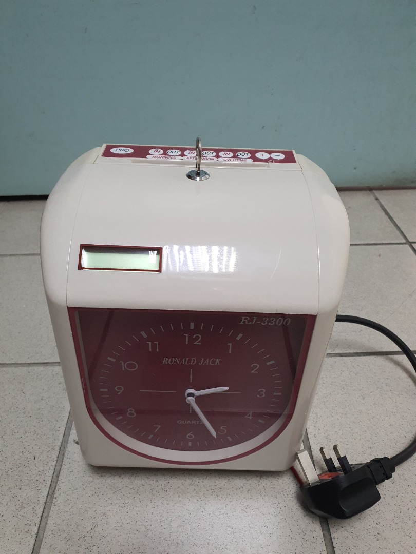 RONALD JACK Time Recorder RJ-3300A | RONALD JACK RJ-3300A | RONALD JACK ...