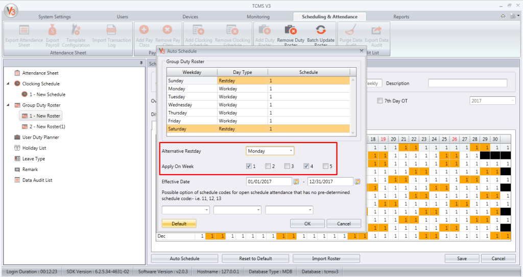 FingerTec Time Attendance Management Software TCMS V3 Distributor ...