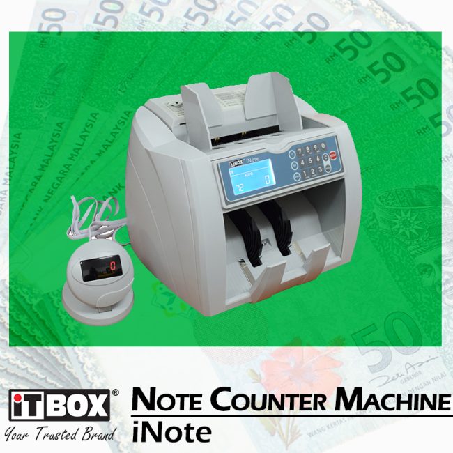 iTBOX Currency Counter Machine iNOTE Brand Owner Malaysia | iTBOX ...