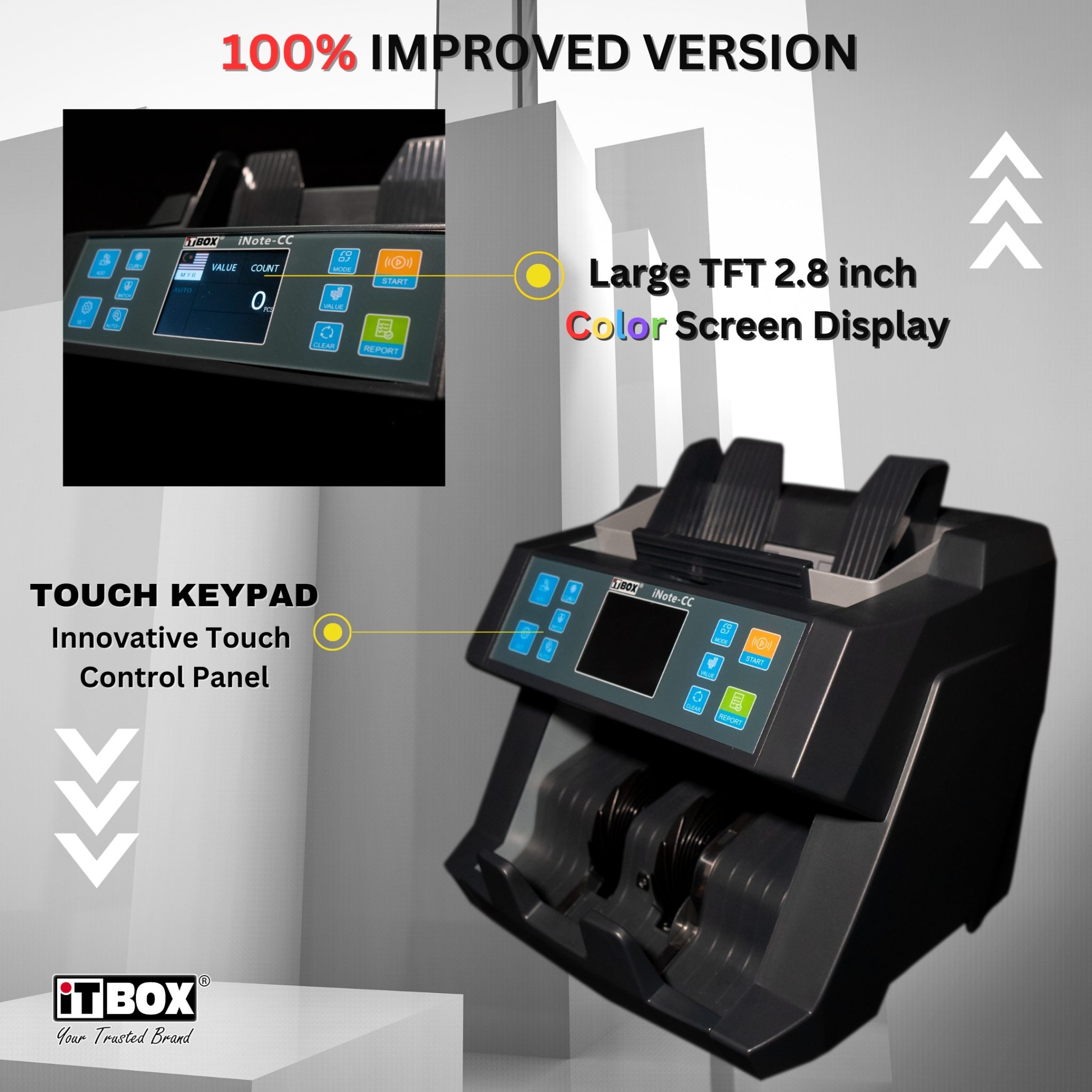 iTBOX Money Counting Machine iNote-CC Supplier Malaysia | iTBOX Money ...