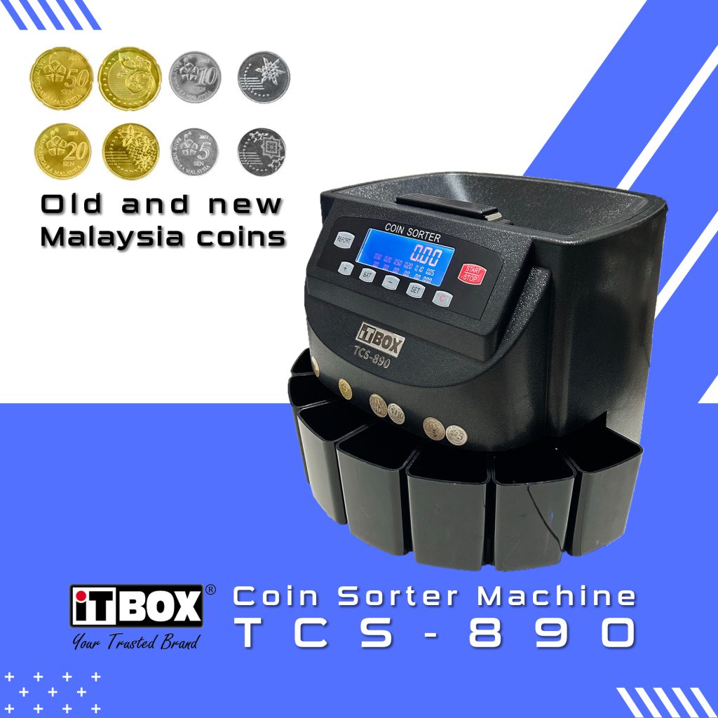 iTBOX Coin Counting Machine TCS-890 Supplier Malaysia | iTBOX Coin ...