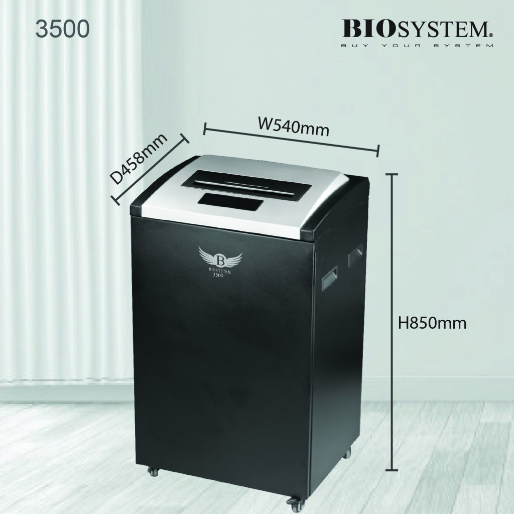 BIOSYSTEM Document Shredder Machine 3500 Supplier Malaysia | BIOSYSTEM ...