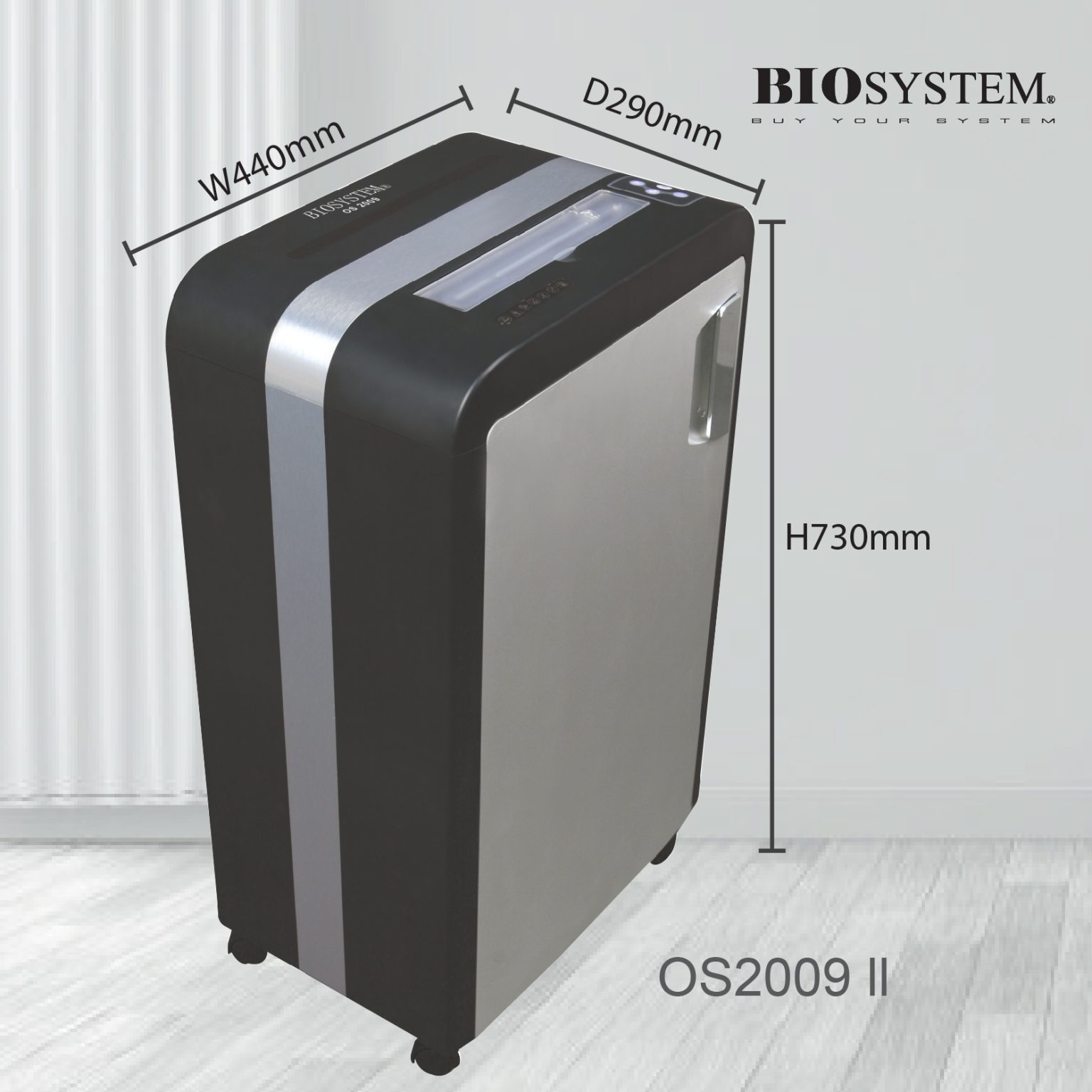 BIOSYSTEM Document Shredder Machine OS2009 II Supplier Malaysia ...