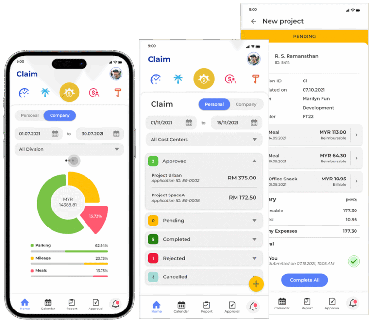 TimeTec Claim Management System (CLAIM) HR Mobile Apps & Cloud-Based ...
