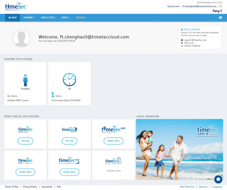 TimeTec Employee Profile System (PROFILE) HR Mobile Apps & Cloud-Based Distributor Malaysia ...