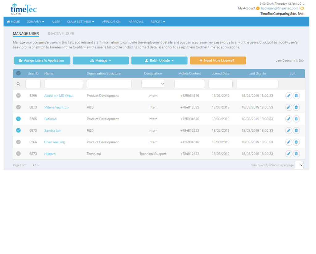 TimeTec Claim Management System (CLAIM) HR Mobile Apps & Cloud-Based ...